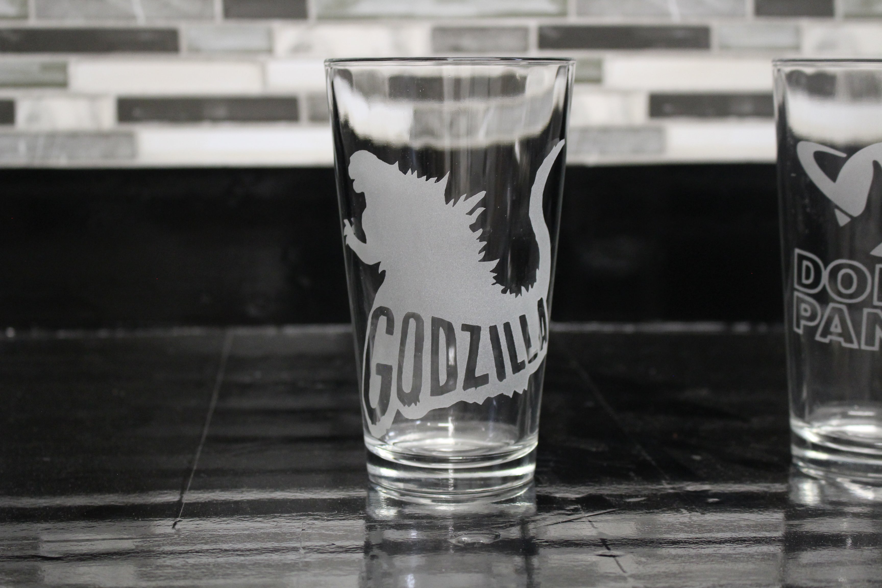 Godzilla Pint Glass | Patent Pending Supply