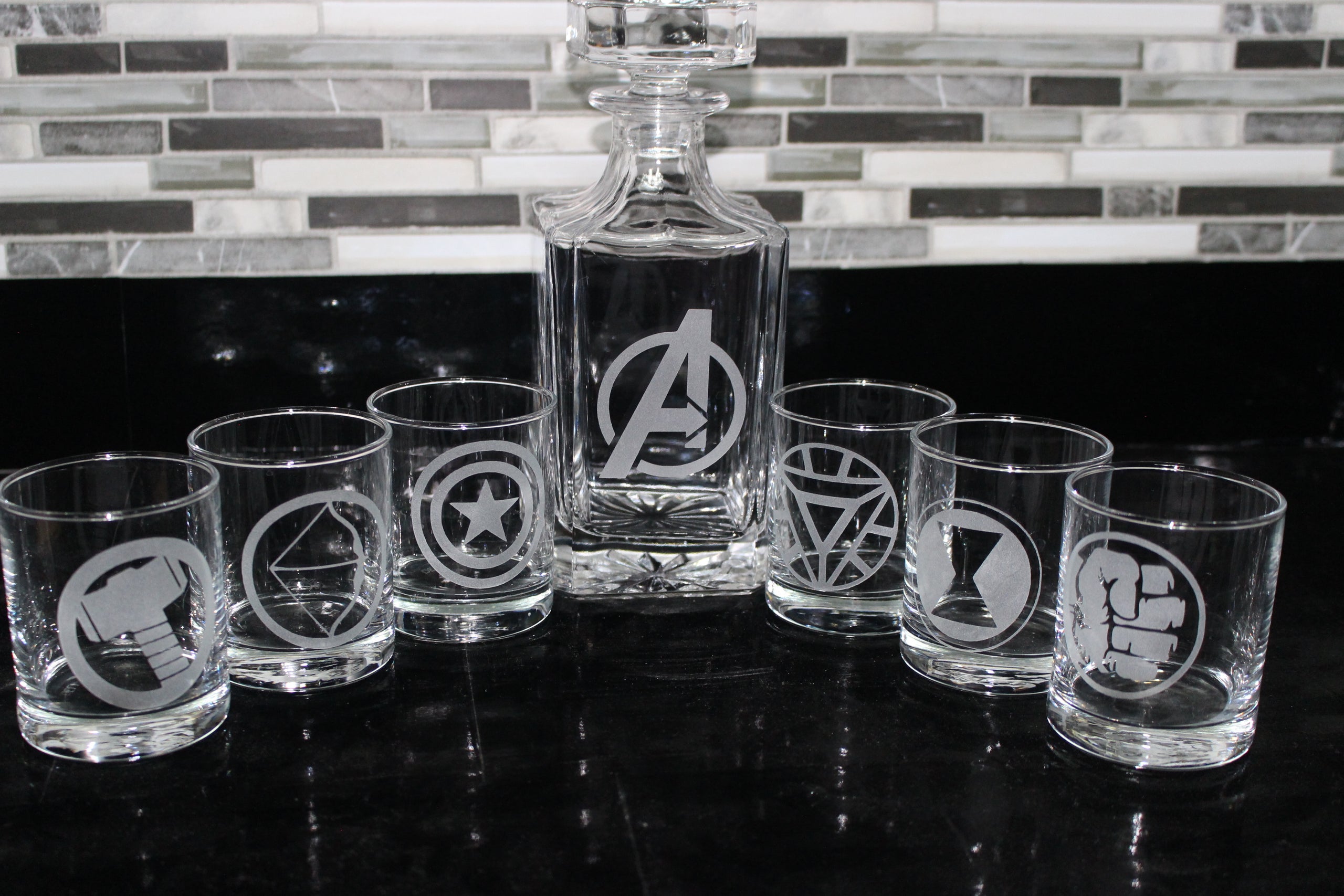 Avengers Decanter Set | Patent Pending Supply